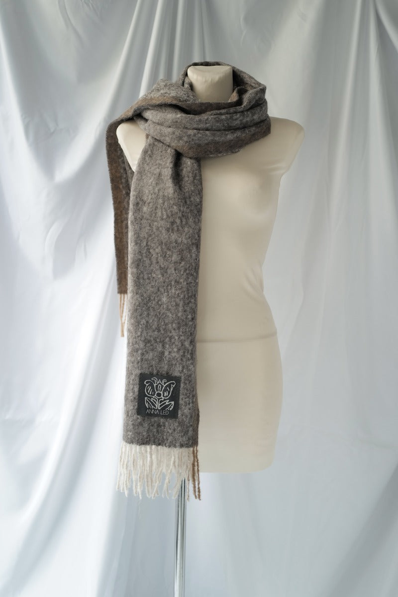 Alpaca Scarf COCOA AW25 (Last item) – Studio ANNA LED